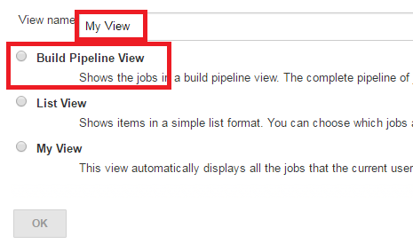 使用pipeline view建立pipeline project · jenkins_note